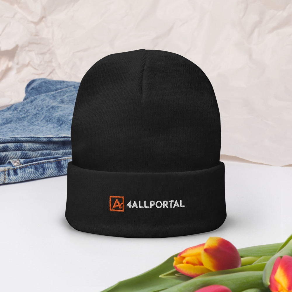Embroidered Beanie – 4ALLPORTAL Shop